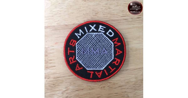 ป้ายตัวรีดติดเสื้อลายMMA Mix Martial Art